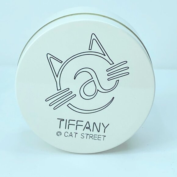 Art | Retired Tiffany Co Cat Street Small Canister Lid Tin Can 2 78 ...